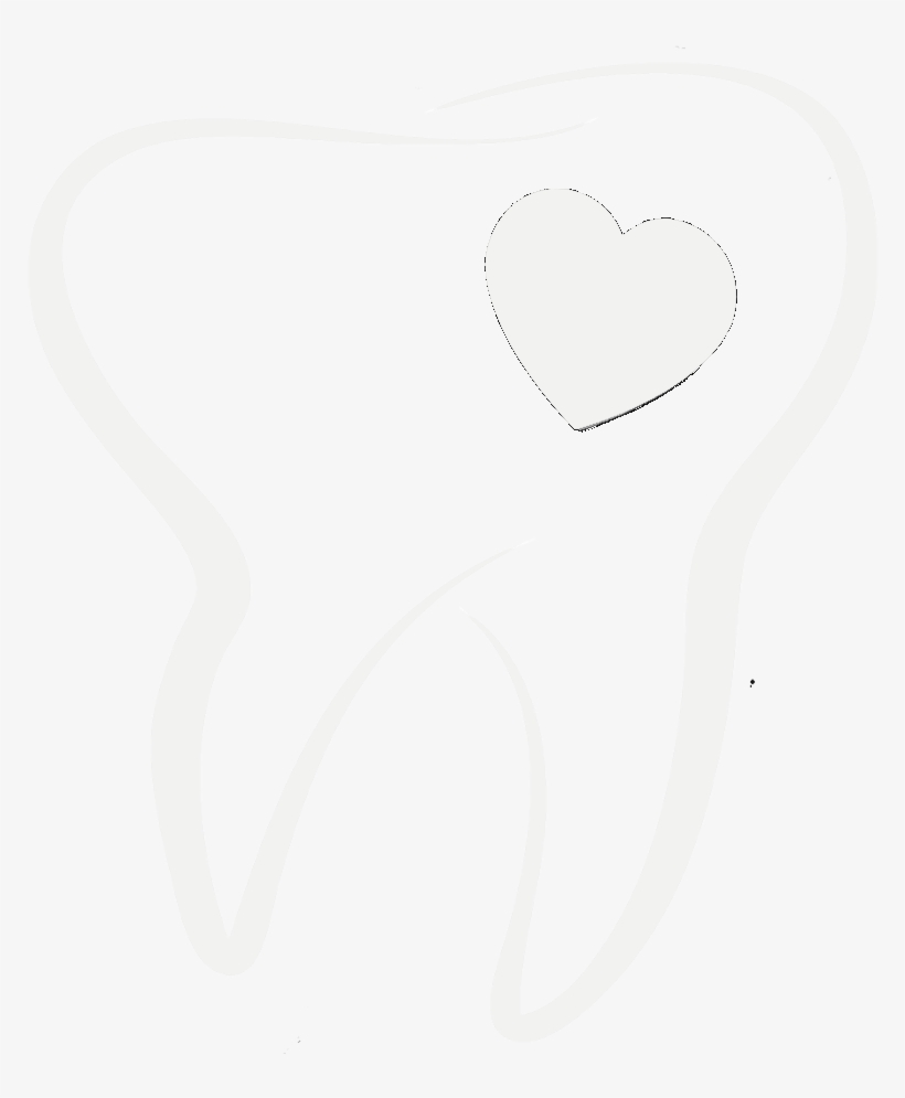 Tooth - Heart - 871x917 PNG Download - PNGkit