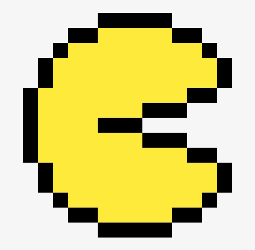 Pacman - Smiley Pixel - 1200x1200 PNG Download - PNGkit