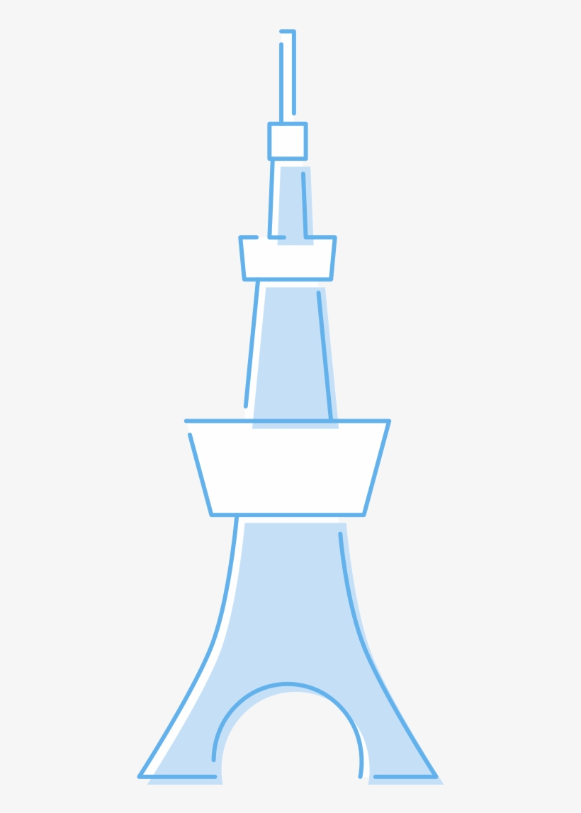 Tokyo Studio - Illustration - 434x1068 PNG Download - PNGkit