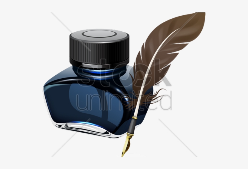 Ink Pot Pen Picture Clipart