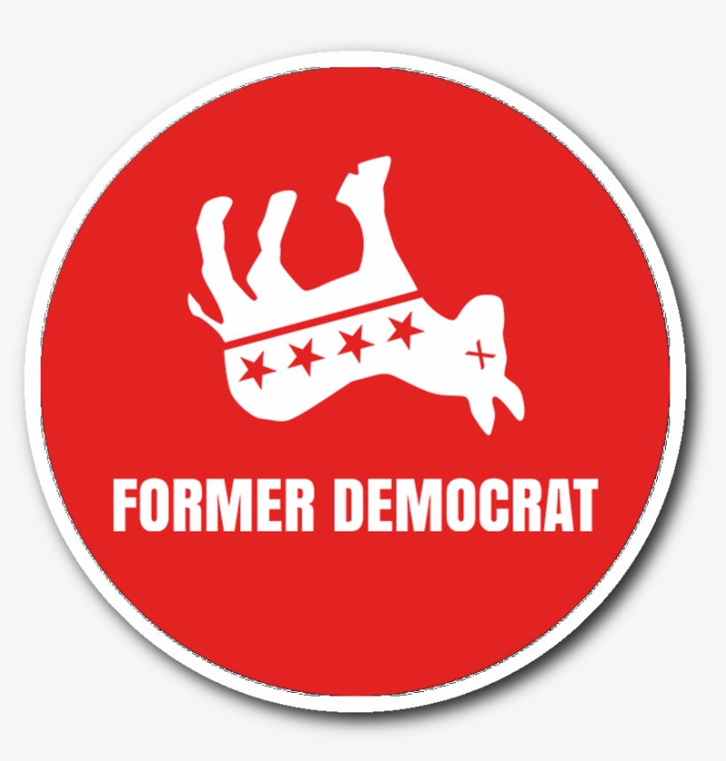 Former Democrat Sticker - Emblem - 1064x1064 PNG Download - PNGkit