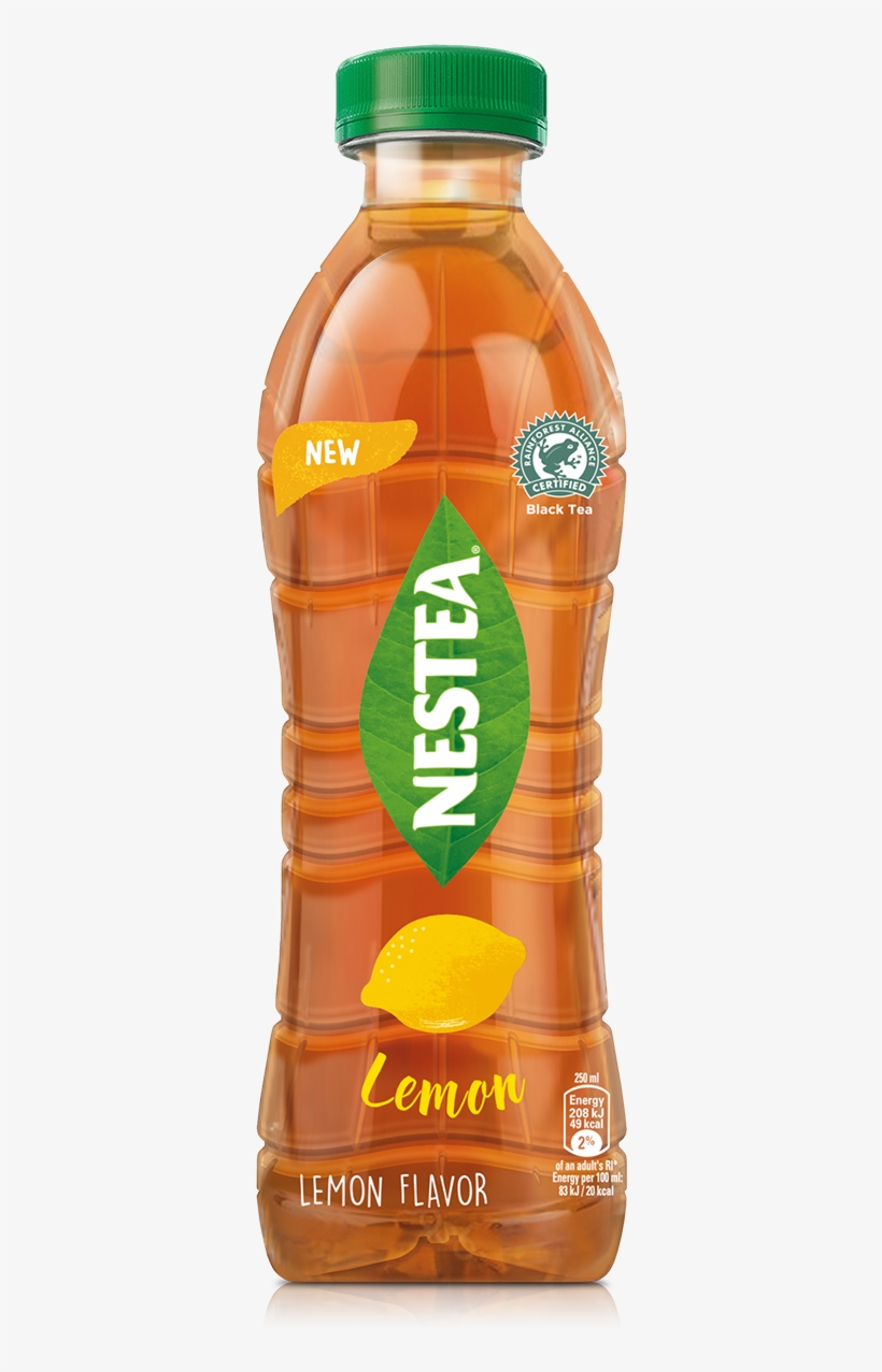 Nestea Lemon 50cl - Bottiglia Nestea - 652x1320 PNG Download - PNGkit