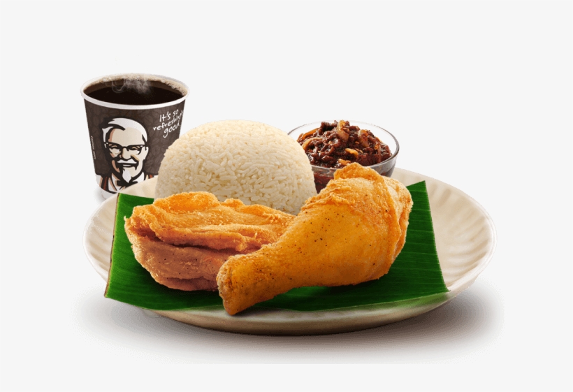 Aromatic Colonel Rice And Two Pieces Of Original Recipe - Kfc - 630x600 ...