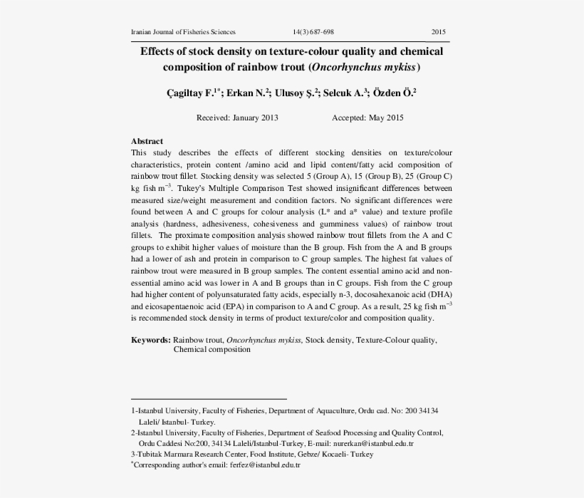 Download Transparent Effects Of Stock Density On Texture-colour Quality ...