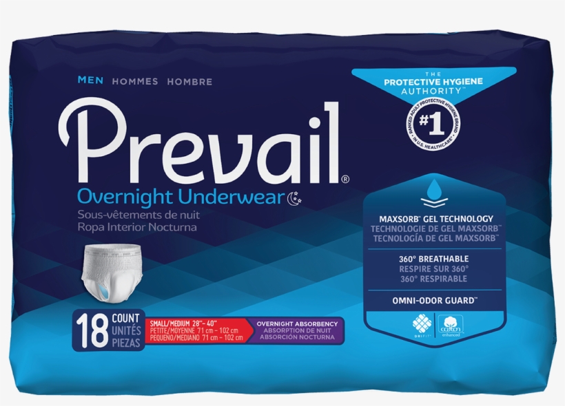 Prevail Pull-up Underwear For Men - Incontinence Aid - 1280x1280 PNG ...