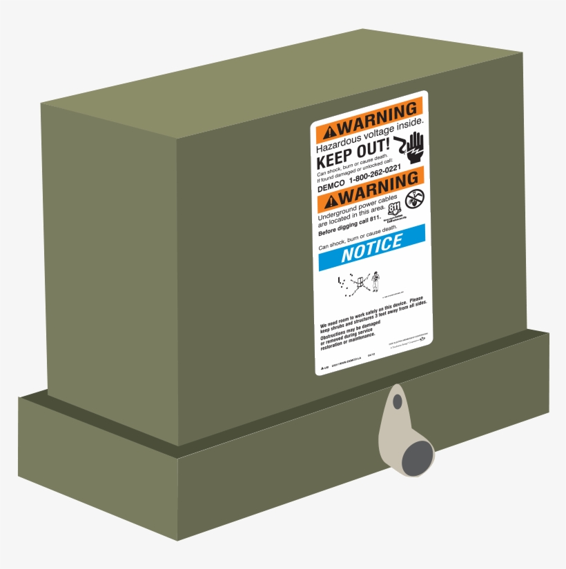 Hdpe / Fiberglass Pedestal Labels - Box - 784x812 PNG Download - PNGkit