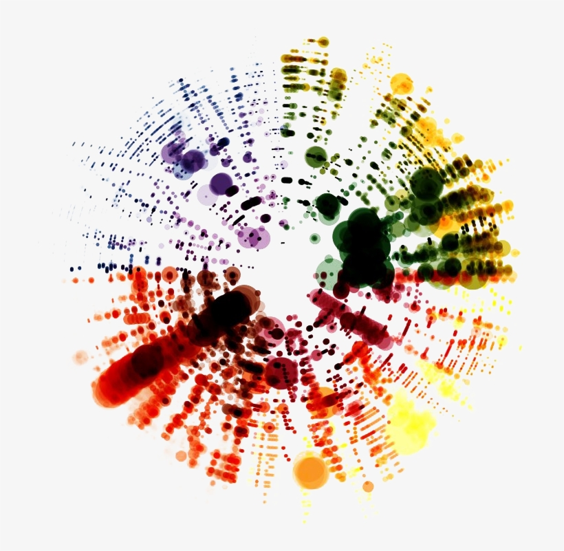 Musical Png Photo Image - Data Visualization Abstract Art - 720x720 PNG ...