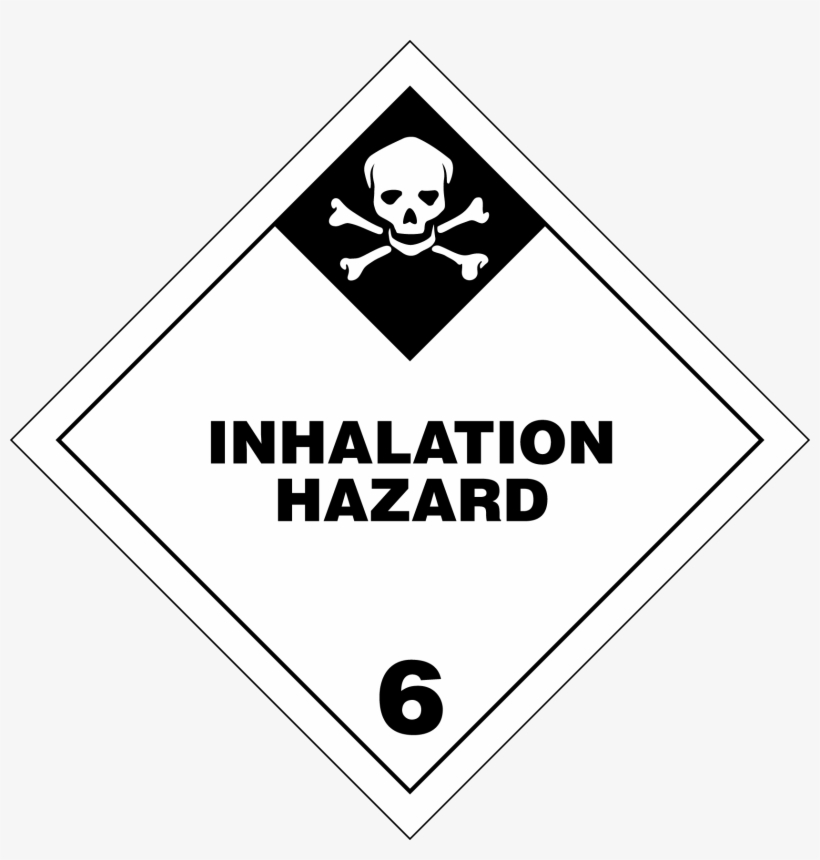 Poison Inhalation Hazard - 1679x1679 PNG Download - PNGkit