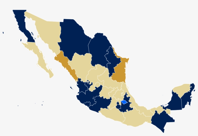 Open - Red Zones In Mexico - 1000x640 PNG Download - PNGkit