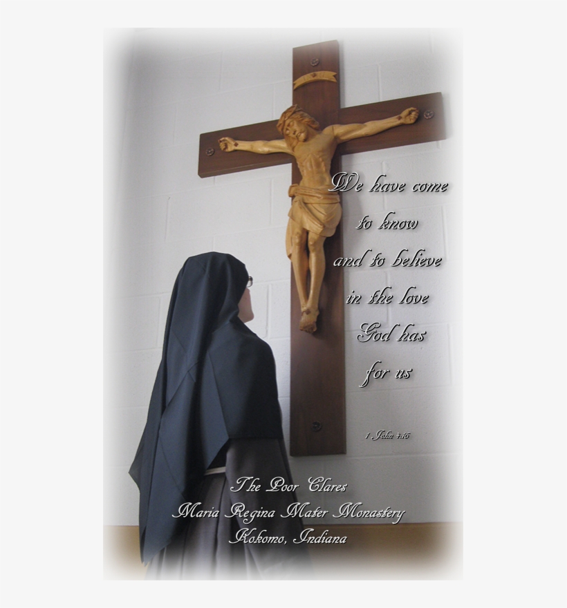 The Poor Clares - Crucifix - 521x800 PNG Download - PNGkit