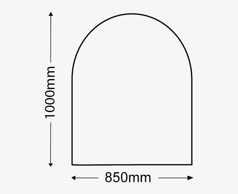 Download Transparent Medium Semi-circle - Long Semi Circle - PNGkit