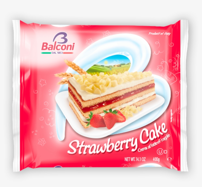 Discover Strawberry Cake - Balconi Cake - 1800x1400 PNG Download - PNGkit