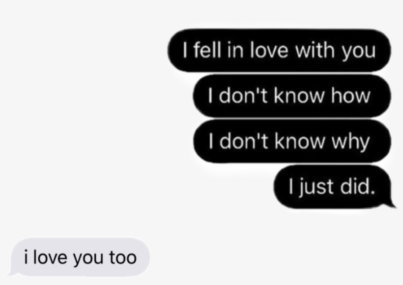 Download Transparent #love #awe #cute #text #message - Parallel - PNGkit