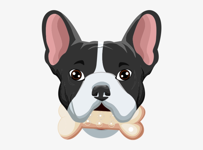 French Bulldog Messages Sticker-3 - French Bulldog Emoji - 618x618 PNG ...