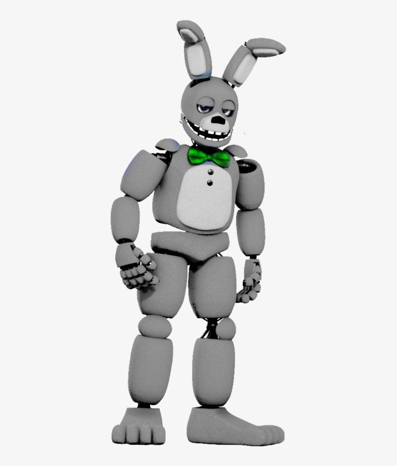 #fnaf White Rabbit - White And Black Rabbit Fnaf - 1024x1024 PNG ...