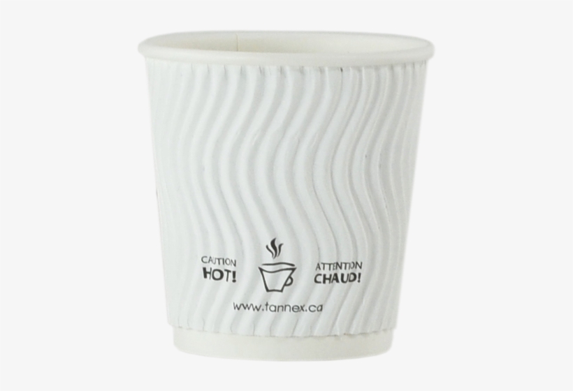 4oz White Ripple Paper Cup,1000 Ct - Flowerpot - 591x591 PNG Download ...