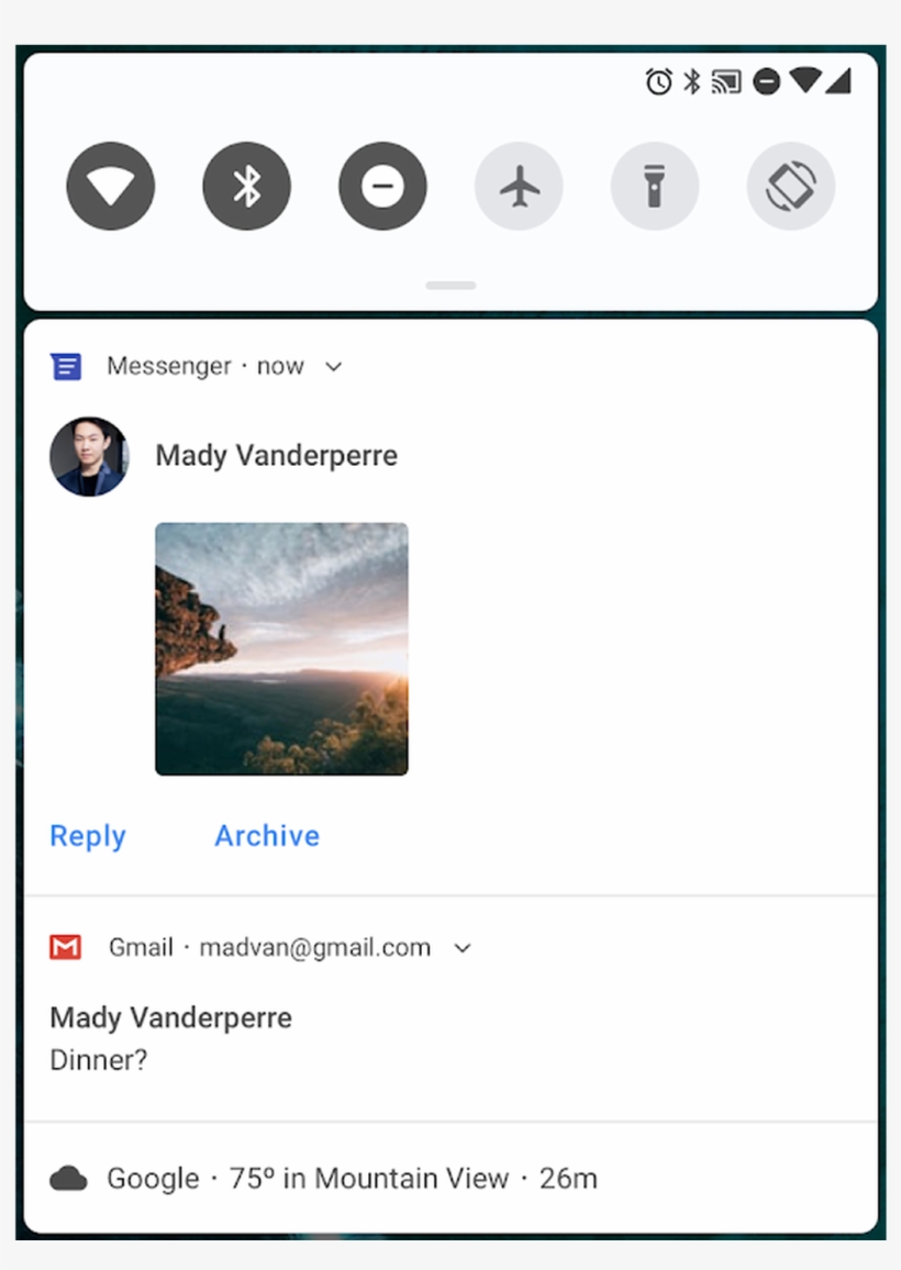 Banner Library Download Android P Messaging Notifications - Android P ...