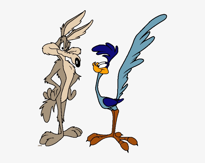 Runner020 - Looney Tunes Roadrunner Clipart - 564x601 PNG Download - PNGkit