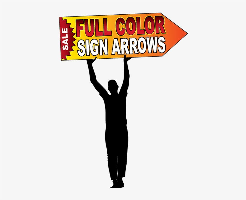 Arrow Sign - Poster - 553x588 PNG Download - PNGkit