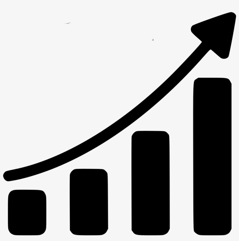Growth - Growth Chart Gray - 980x982 PNG Download - PNGkit