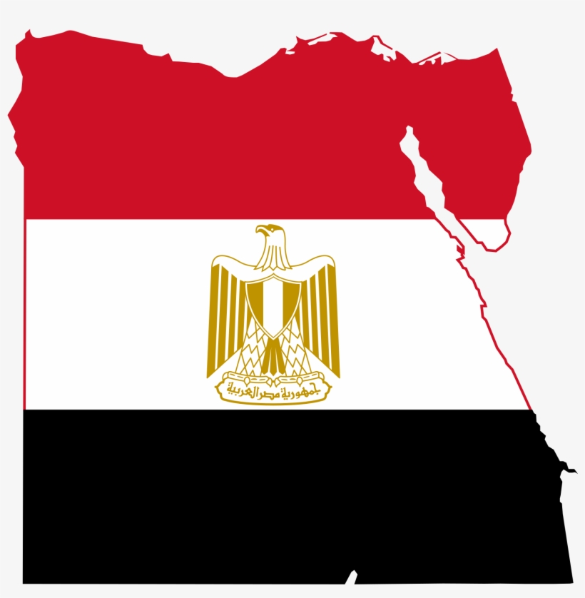 Flag-map Of Egypt - Egypt Flag Svg - 1532x1537 PNG Download - PNGkit
