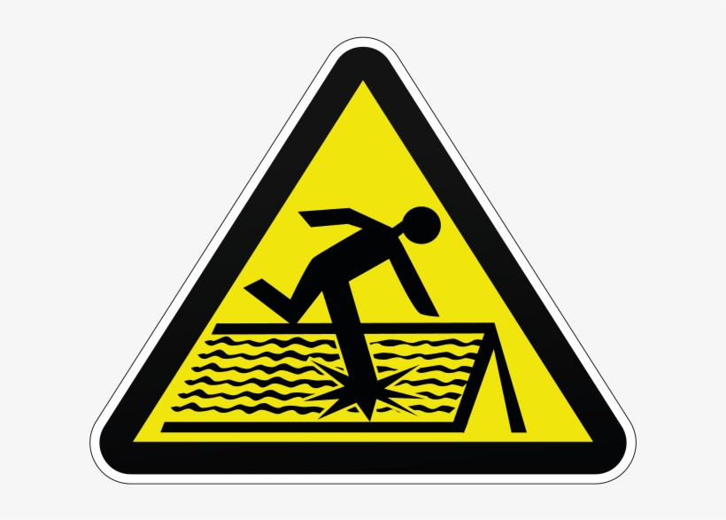Danger Fragile Roof Safety Sign - Warning Fragile Roof Sign - 866x650 ...