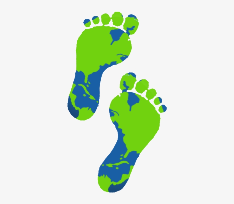 Footprints Montessori - Earth Clipart - 506x712 PNG Download - PNGkit