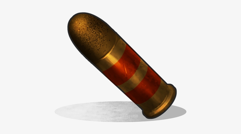 Raiding Damage Information - Pistol Bullet Rust - 514x514 PNG Download ...