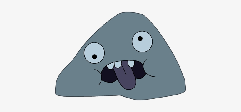 Dumb Rock Official - Adventure Time Dumb Looking Rock - 446x300 PNG ...