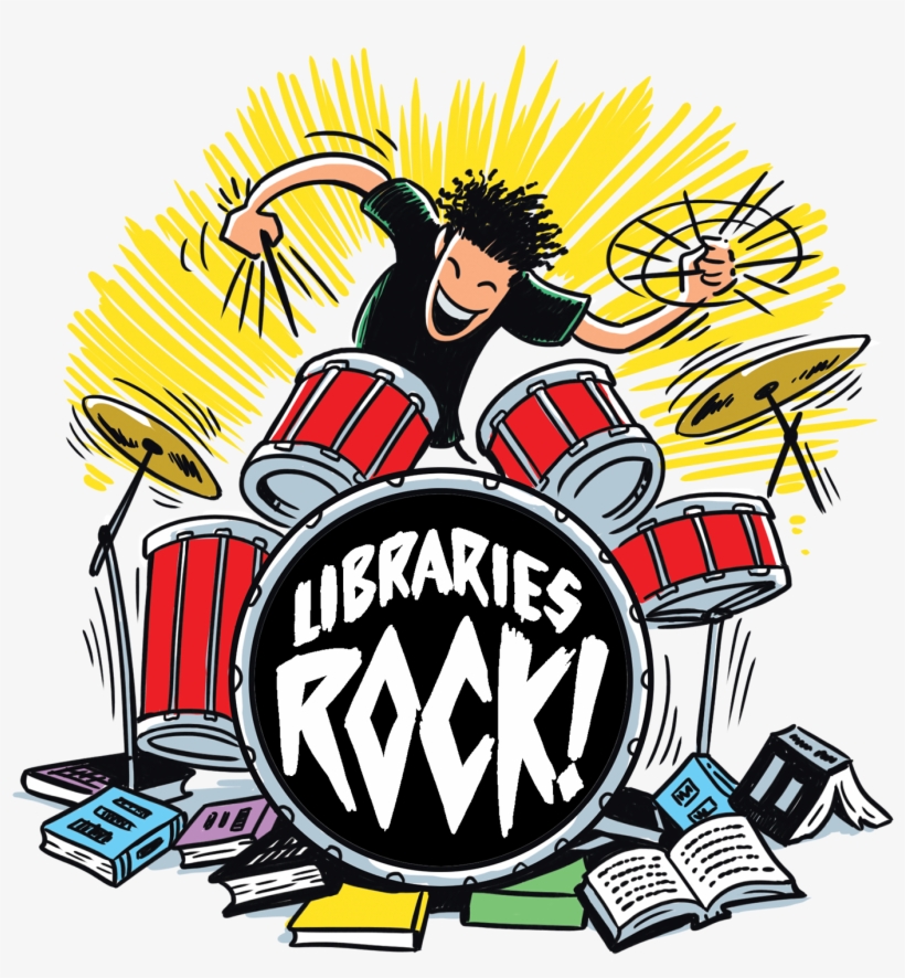 I Drums Colored - Libraries Rock Summer Reading Program - 1500x1568 PNG ...