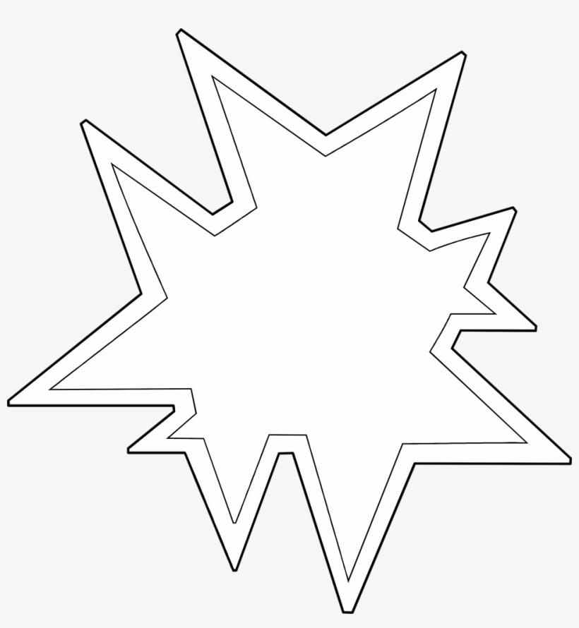 Explosions Clipart Shape - Illustration - 958x994 PNG Download - PNGkit