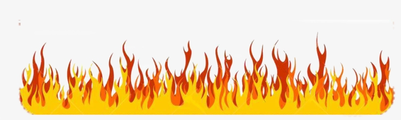 Dfpa Library - Fire Bottom Border - 977x252 PNG Download - PNGkit