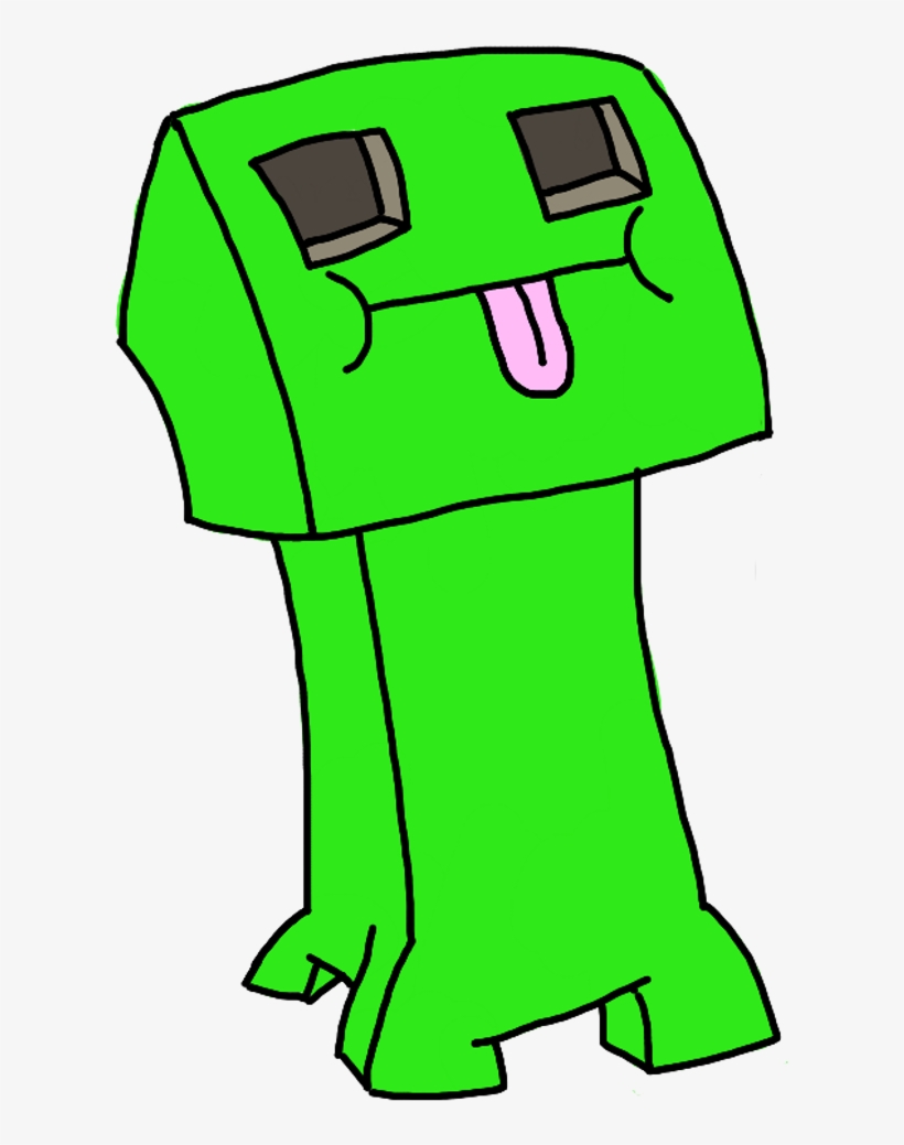 Minecraft Cute Creeper Hug
