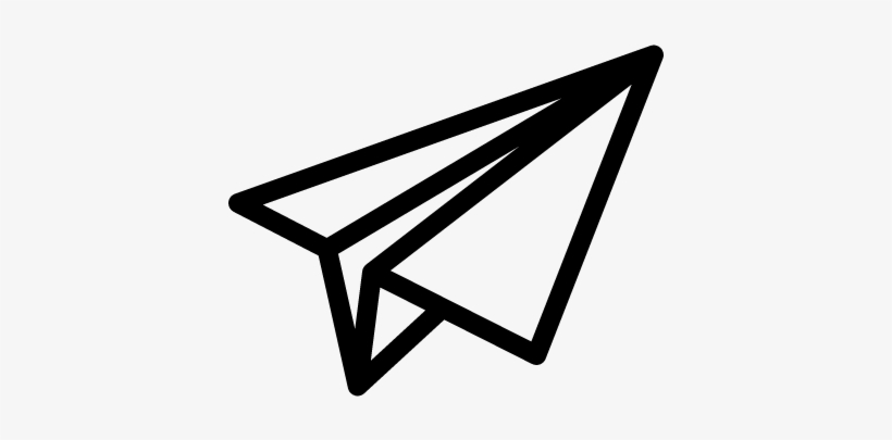 Inclined Paper Plane Vector - Logo Paper Plane Png - 400x400 PNG ...