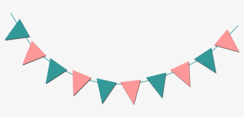 Fall Bunting Banner Clip Art Transparent Background - Bunting With ...