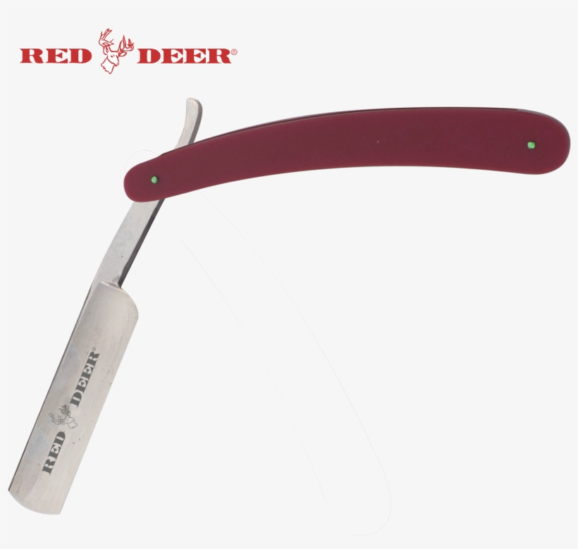 Dark Purple Red Deer Shaving Barber Vintage Straight - Straight Razor ...