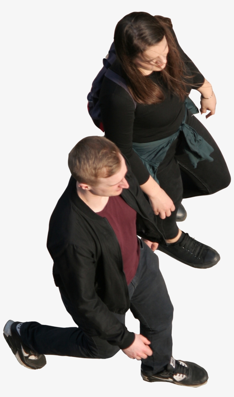2d People, Couple - Cut Out People From Above Png - 1397x1964 PNG ...