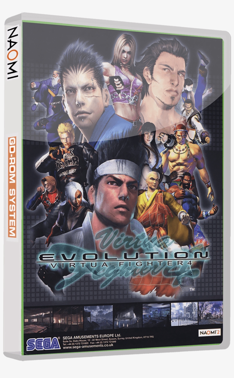 Sega Naomi 3d Boxes With Discs (gd-rom Set) - Virtua Fighter 4 ...