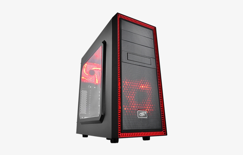 Deepcool Computer Pc Red Tesseract Computer Case - Deepcool Atx ...