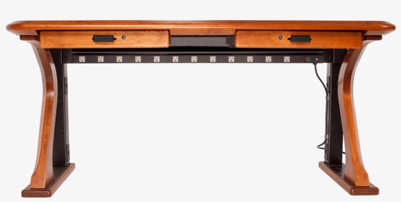 The 62" X 32" Artistic Computer Desk - Writing Desk - 850x405 PNG ...