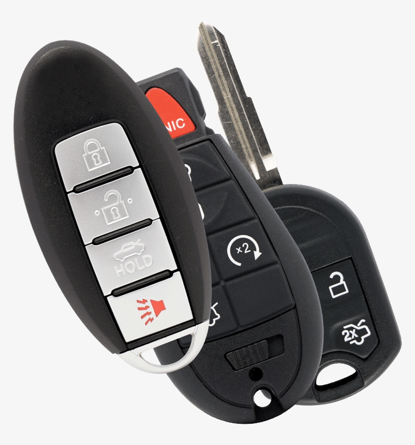 Nissan Fobik Ford Oem Keys - Nissan - 770x800 PNG Download - PNGkit