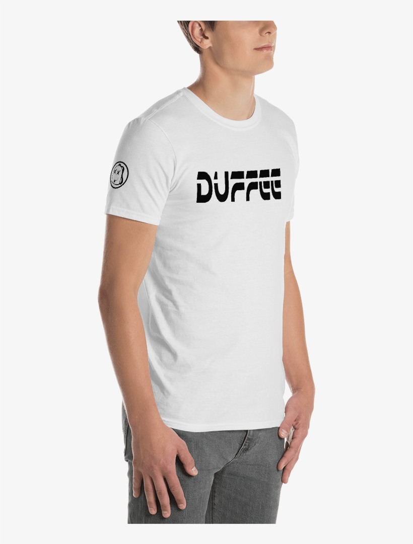Image Of Duffee Tees With Black Design - T-shirt - 1000x1000 PNG ...