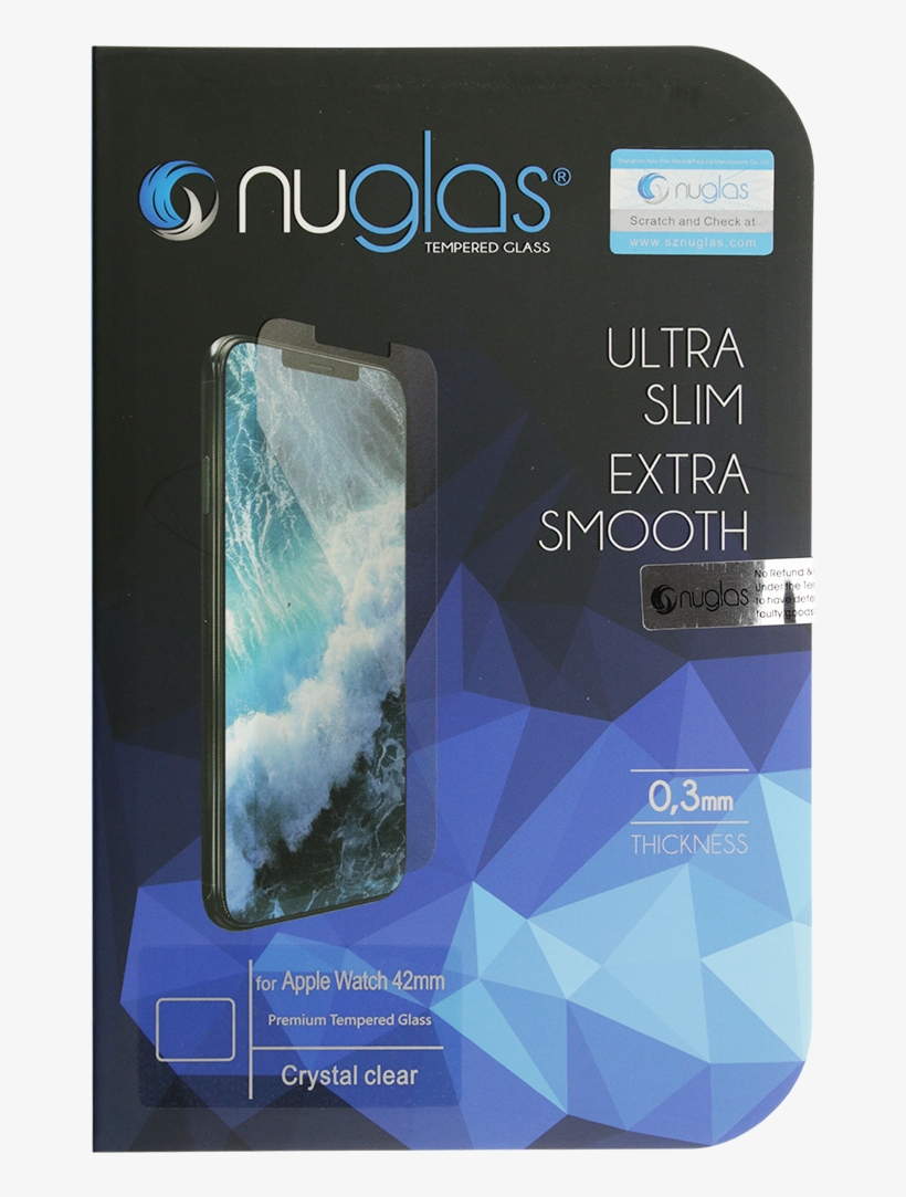 Nuglas Tempered Glass Screen Protector For Apple Watch - Screen ...
