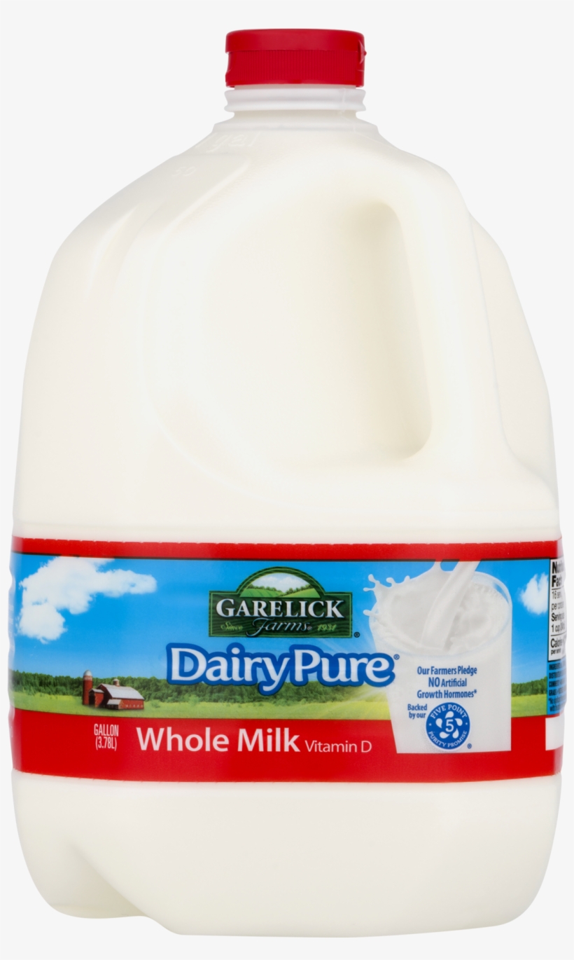 Dairy Pure Whole Milk, 1 Gallon - Dairy Pure - 1800x1800 PNG Download ...