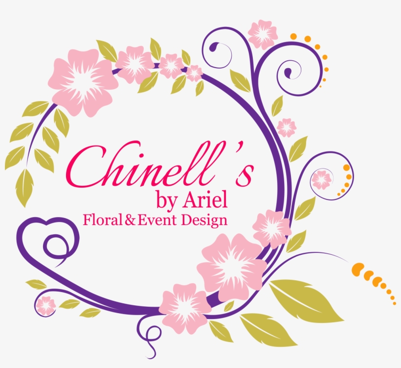 Chinell's By Ariel - Flower Black And White Design Borders - 1395x1210 ...