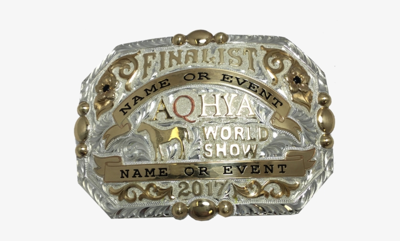 Youth World Show Finalist Buckle - World - 600x522 PNG Download - PNGkit