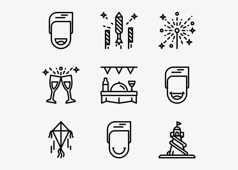 Happiness - Agenda De Shows Icon - 600x564 PNG Download - PNGkit