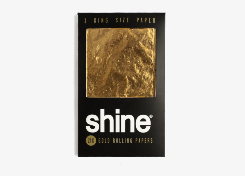 Shine 24k Gold - Shine Gold Rolling Papers - 640x640 PNG Download - PNGkit