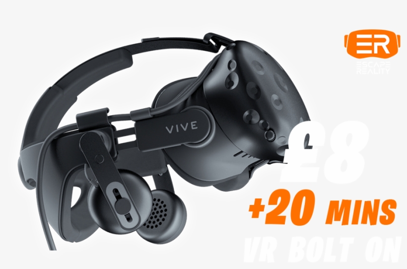 Vr Bolt On - Vr ヘッドフォン Vive - 958x599 PNG Download - PNGkit