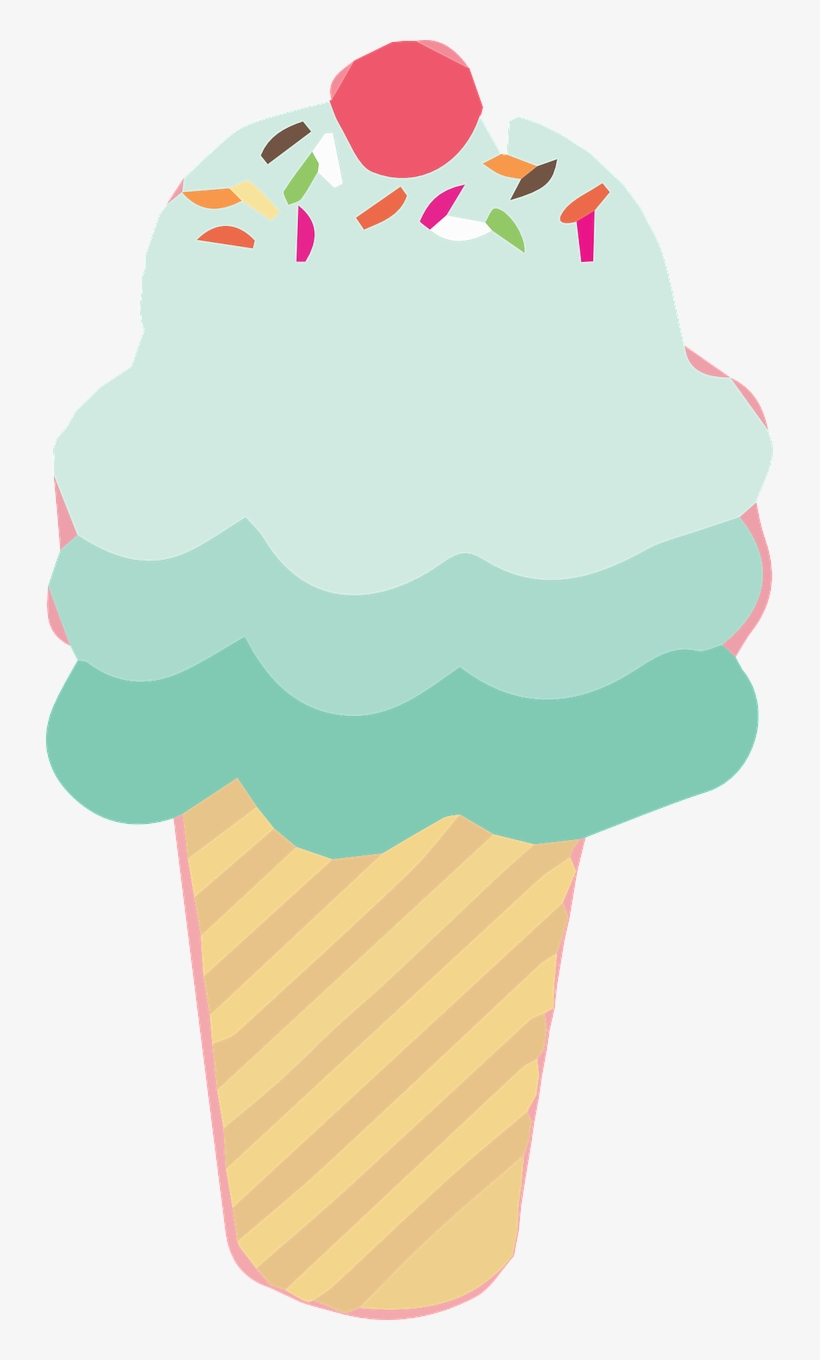 Ice Cream Cones Clipart Commercial Use - Gelato - 727x1280 PNG Download ...